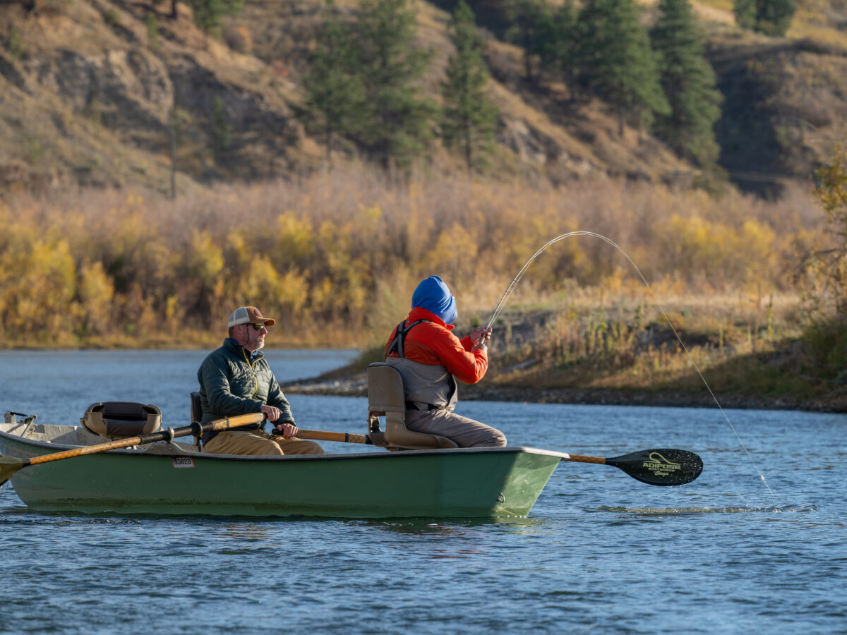 Short Leash Nymphing on the Missouri River ~ Living Water Guides