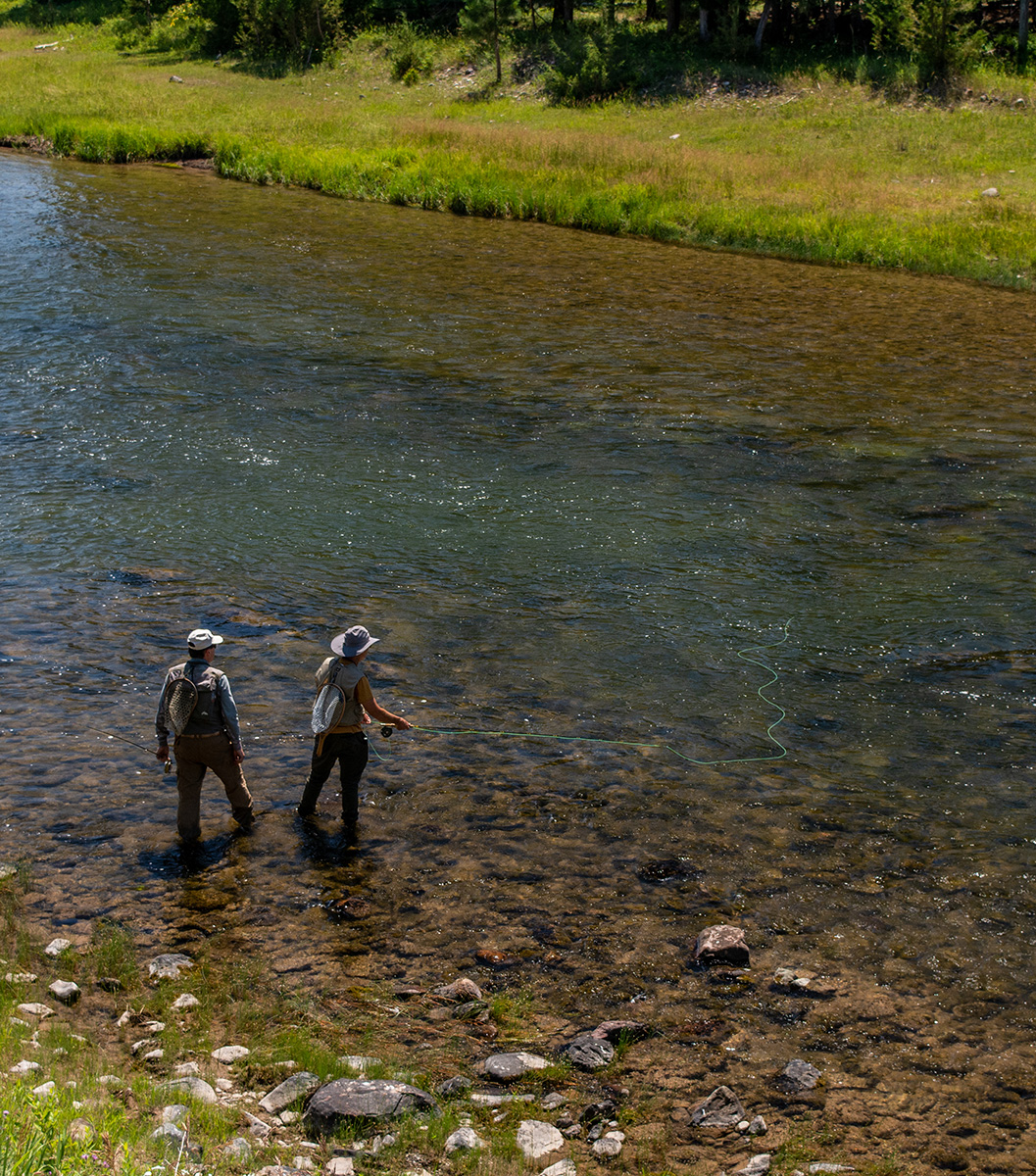 Walk and Wade Fishing in Montana ~ Living Water Guides