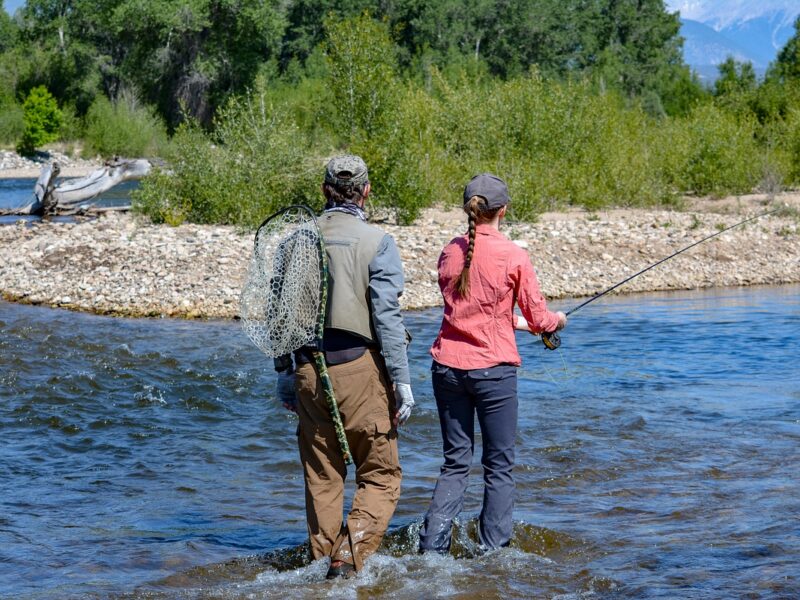 Walk and Wade Fishing Trips ~ Living Water Guides