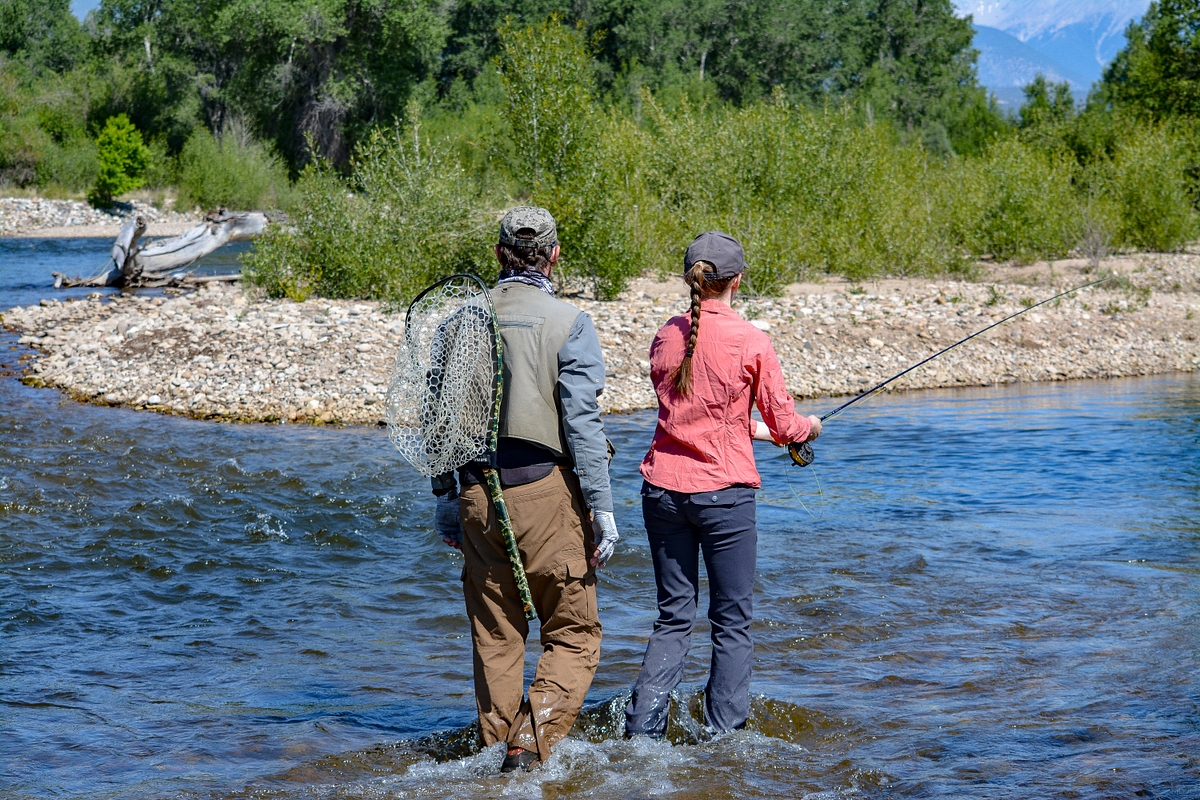 Walk and Wade Fishing Trips ~ Living Water Guides